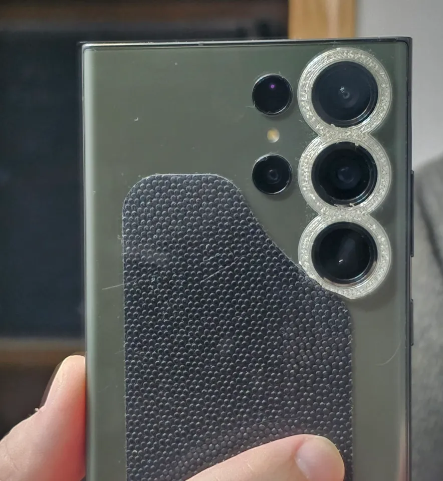 Samsung Galaxy S23 Ultra camera ring guard by Andrew Caplinger ...