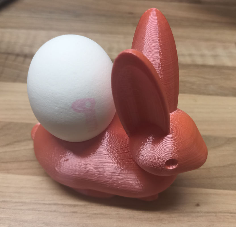 Rabbit egg cup by uwezi | Download free STL model | Printables.com