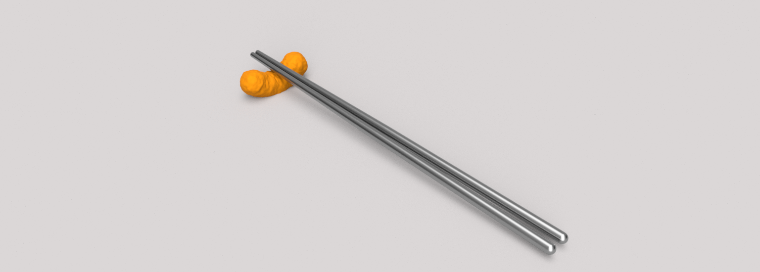 Cheesy Puff Chopstick Holder by Lady Tea | Download free STL model ...