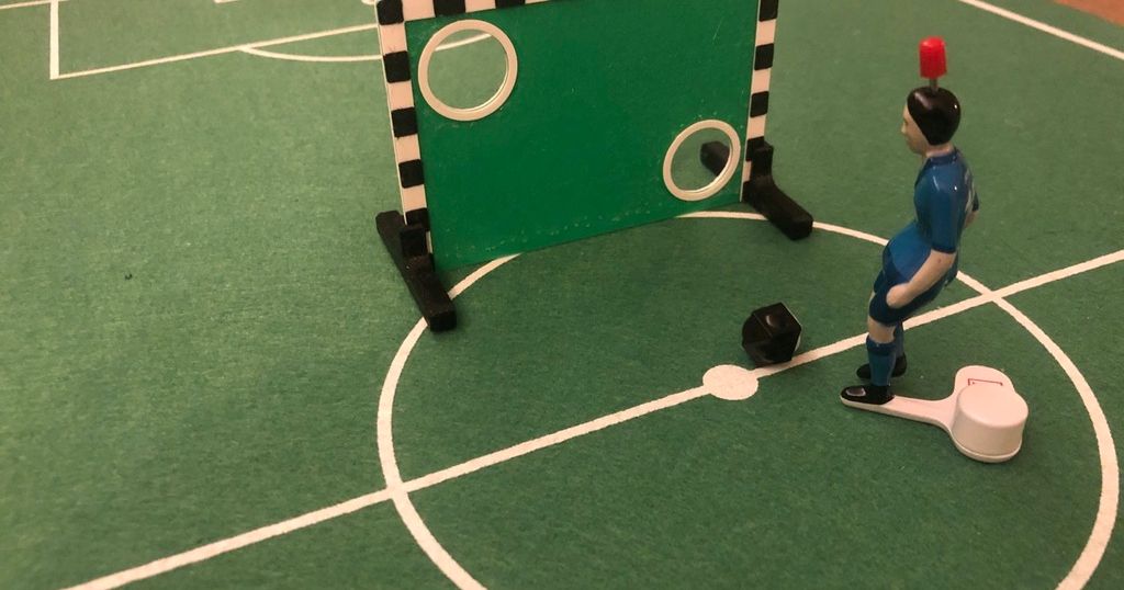 Tipp-Kick goal wall (Torwand) by Jens83 | Download free STL model ...