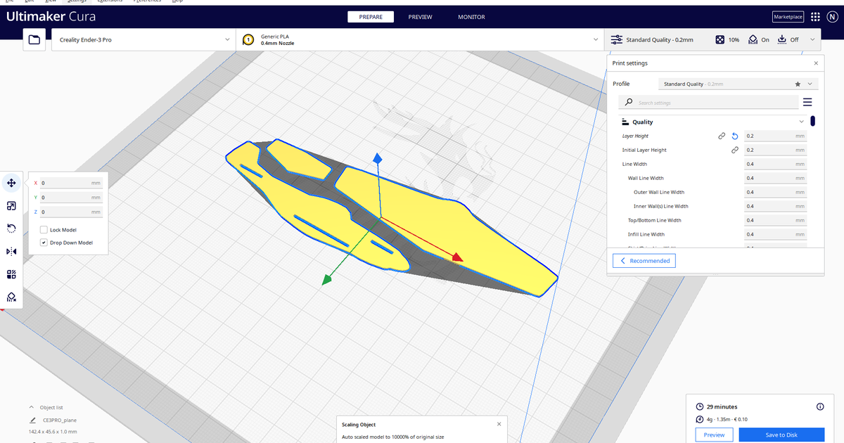 plane card kit by NexPrints | Download free STL model | Printables.com