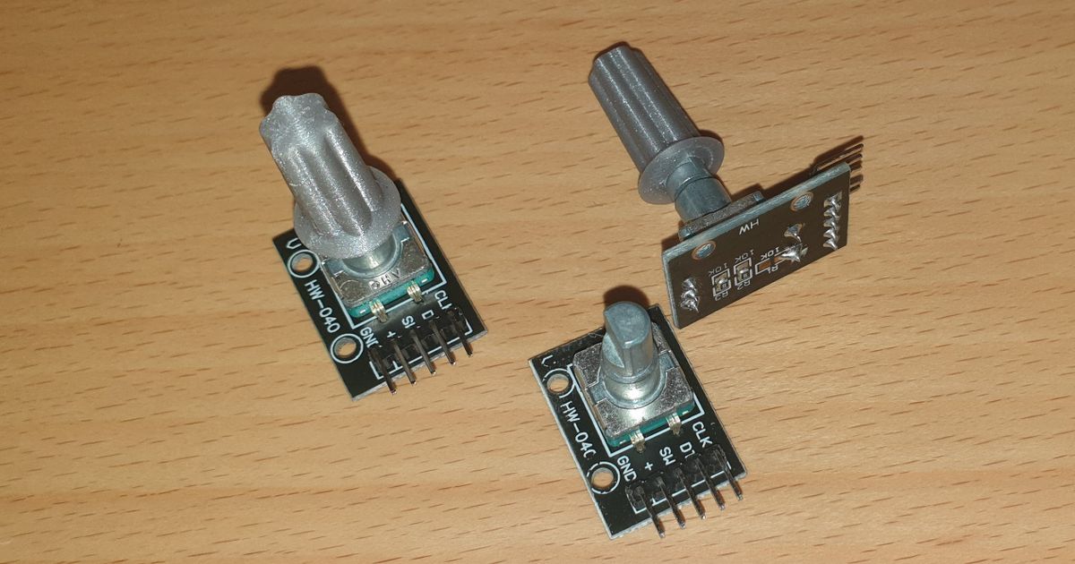 RotaryEncoder Knob by Limbo3500 | Download free STL model | Printables.com