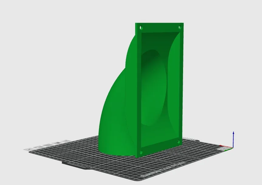 Sweeping 4" dust collection Shroud by voksbug | Download free STL model ...