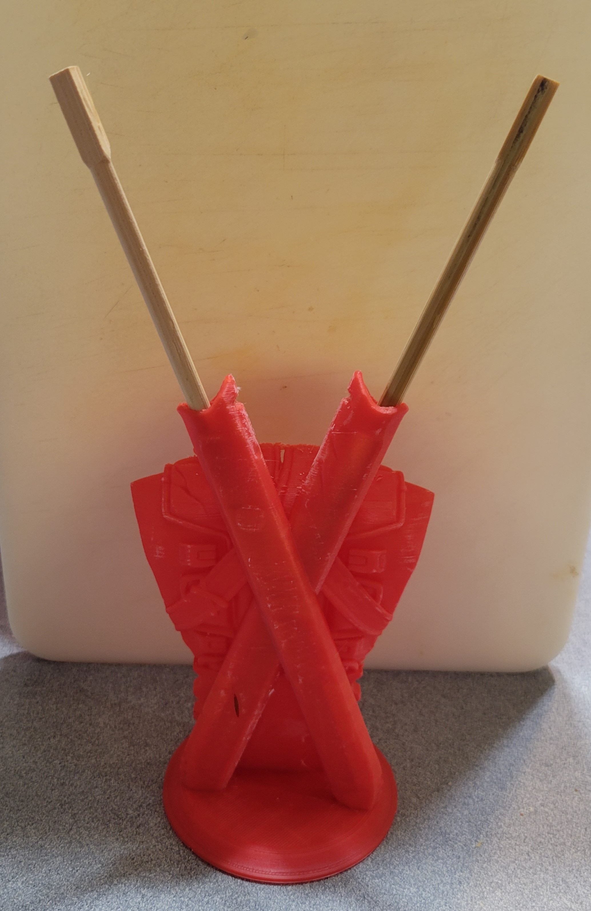 Sword Sheaths chopsticks holder by suppermud | Download free STL model ...