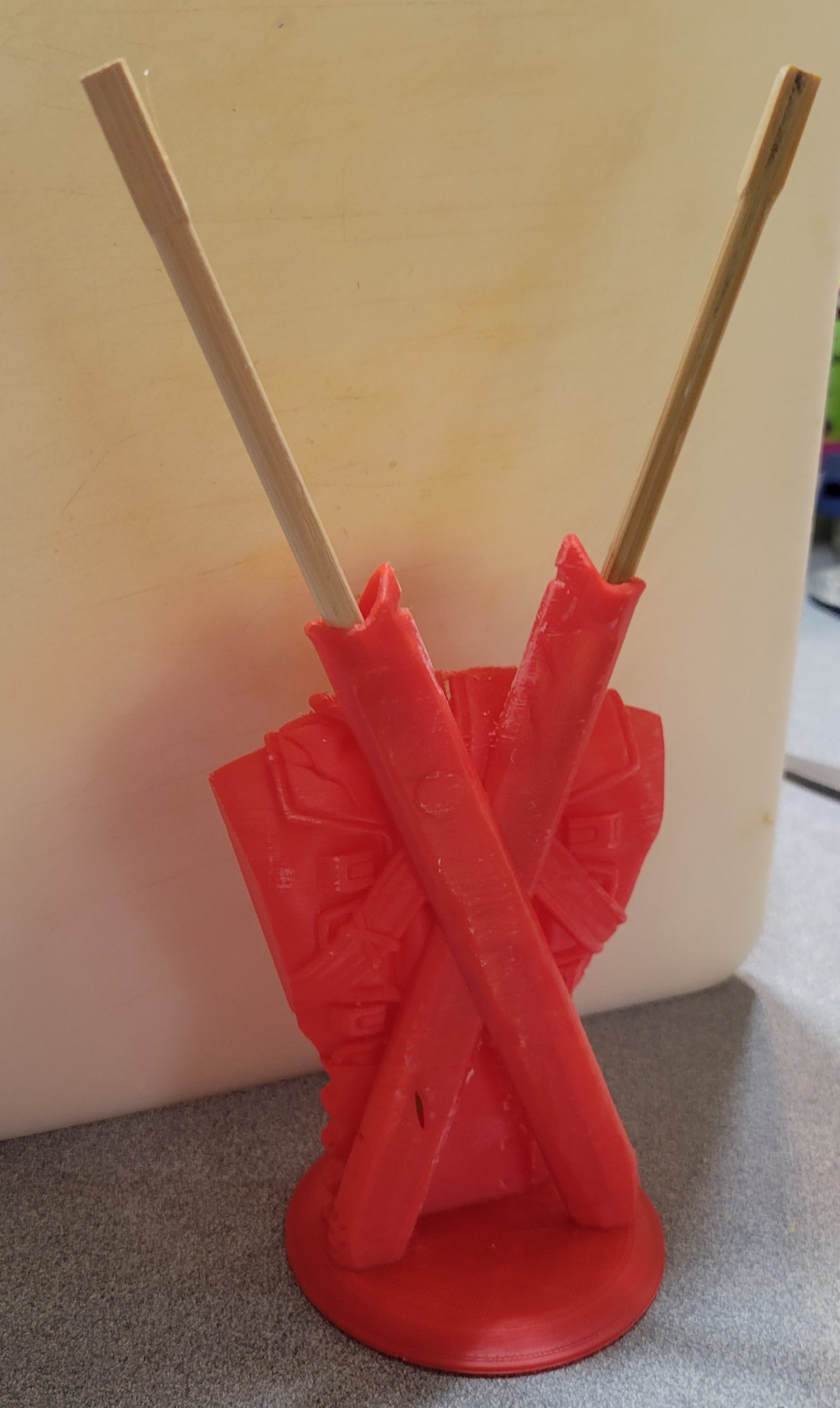 Sword Sheaths chopsticks holder by suppermud | Download free STL model ...