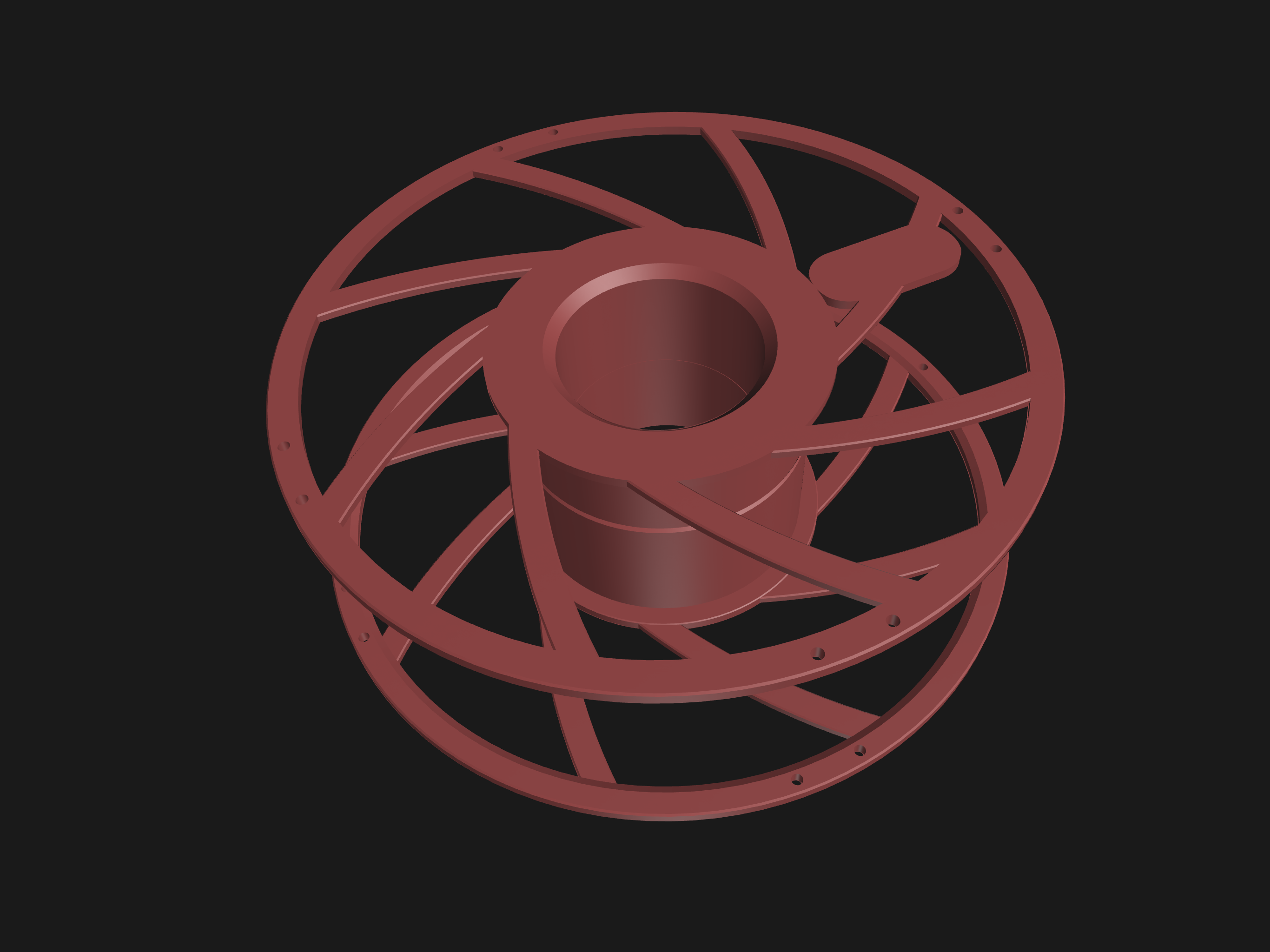 Bambu Labs Splined Spool (and ReSpooling spool) by Shahbaz Fazal ...