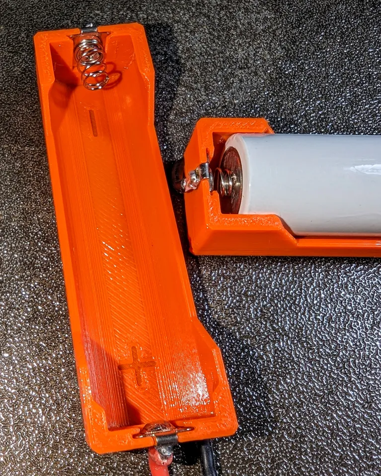 18650 Lion Battery Holder, single by Raybo | Download free STL model ...