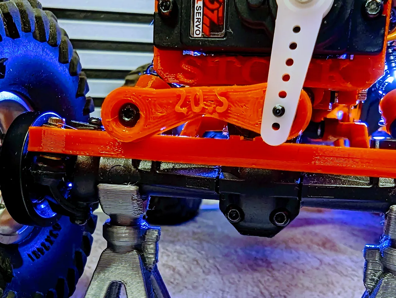 SCX24 - AX24 Steering Drag Links by Chris | Download free STL model ...