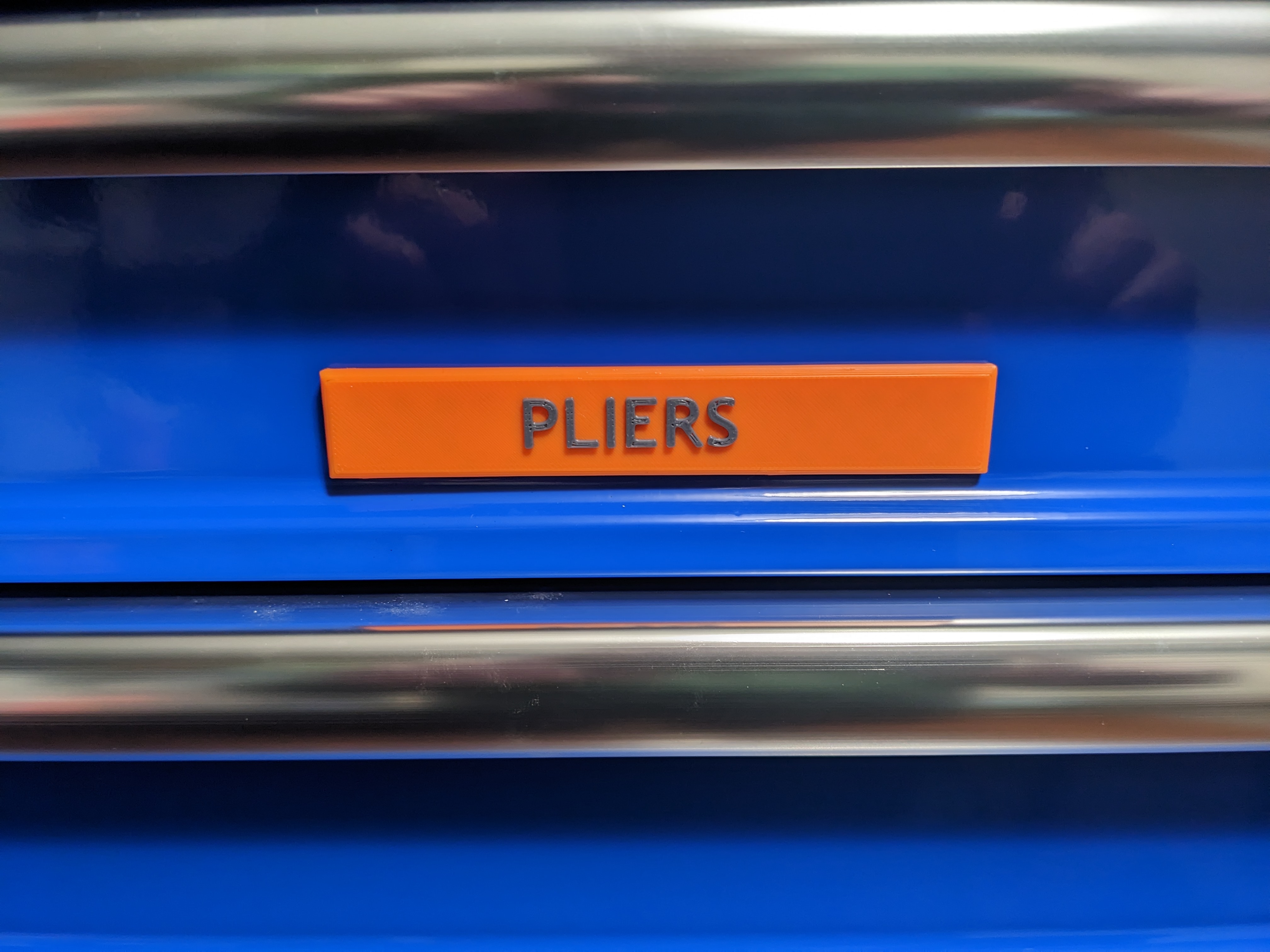 Toolbox Drawer Label by Joe | Download free STL model | Printables.com