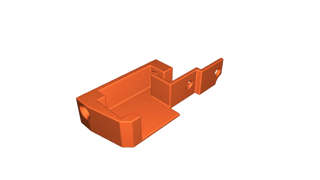 Anycubic Vyper, Kobra Max, Filament Sensor Support - Fixed hole alignment by Andrew Moore ...