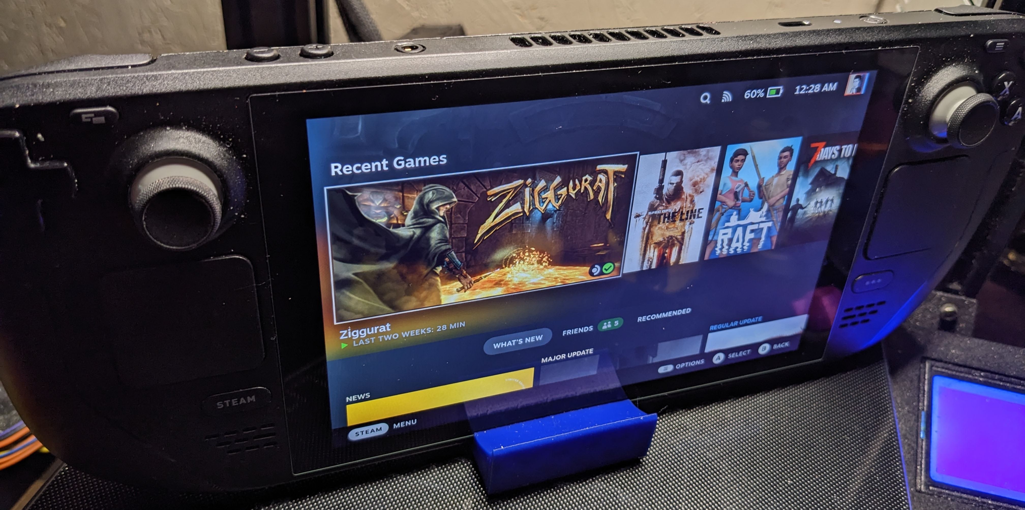 simple two position steam deck stand by dewritochan | Download free STL ...