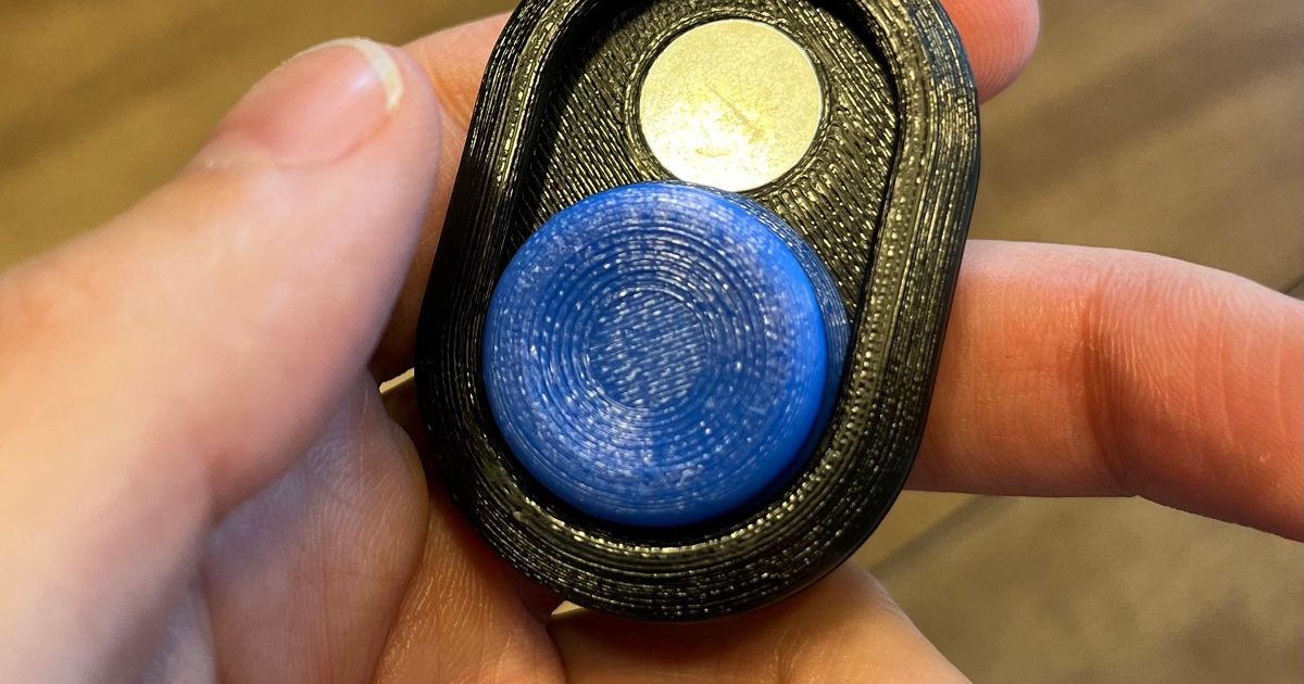 Slightly-Less Itty Bitty Fidget (12x1mm magnet) by SamaraMo | Download ...