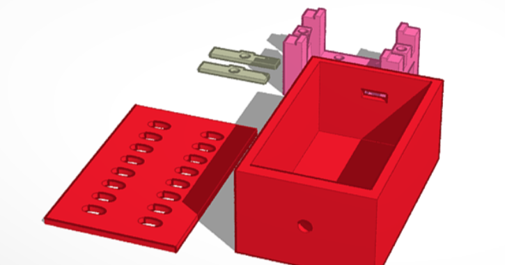 domotic push button case by Daniele | Download free STL model | Printables.com