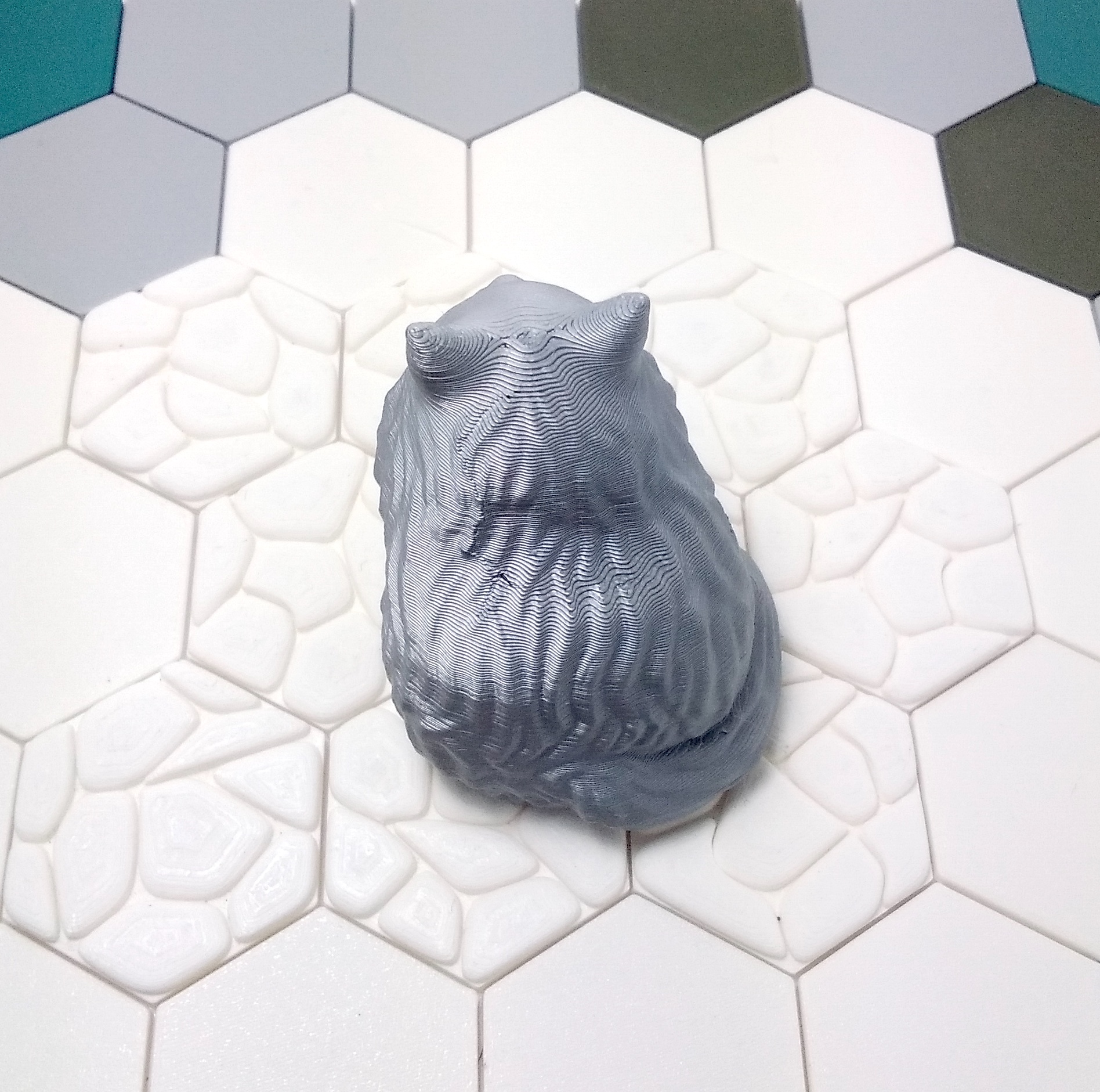 Fluffy Cat by Lali3d | Download free STL model | Printables.com