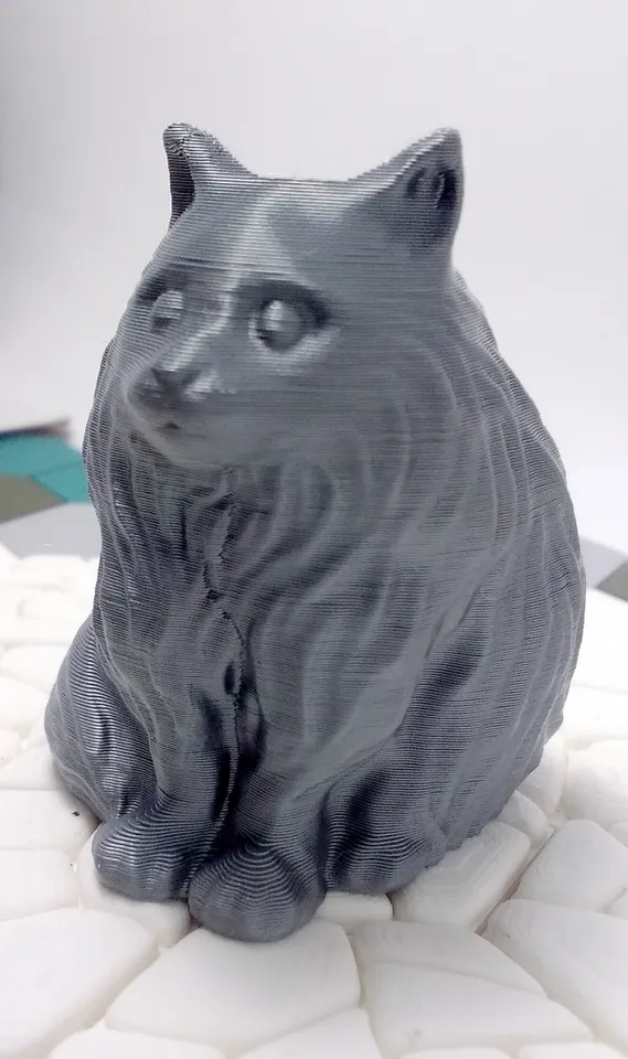 Fluffy Cat by Lali3d | Download free STL model | Printables.com