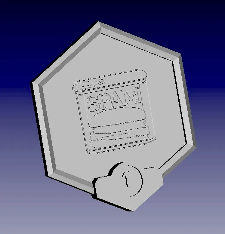 Spam Printables Badge by KN16 | Download free STL model | Printables.com