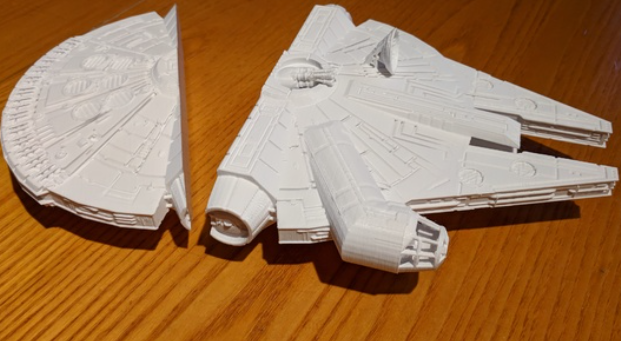 Easy Print version of Millenium Falcon by Johnny de Almeida | Download ...