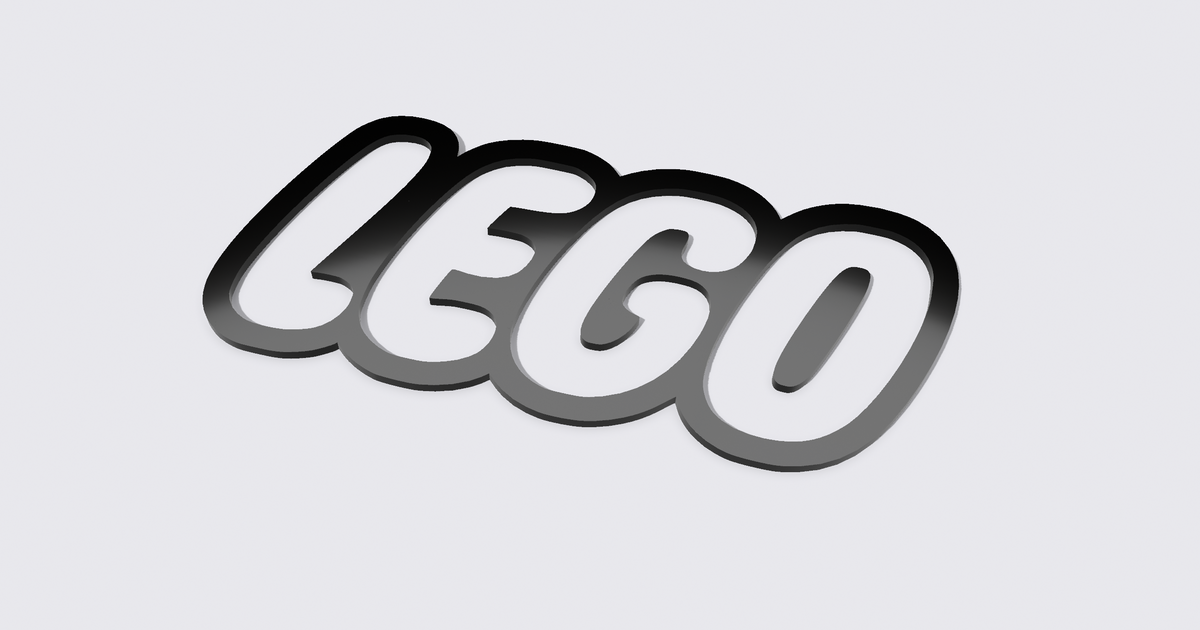 Lego Simple Logo by ToxicMaxi | Download free STL model | Printables.com