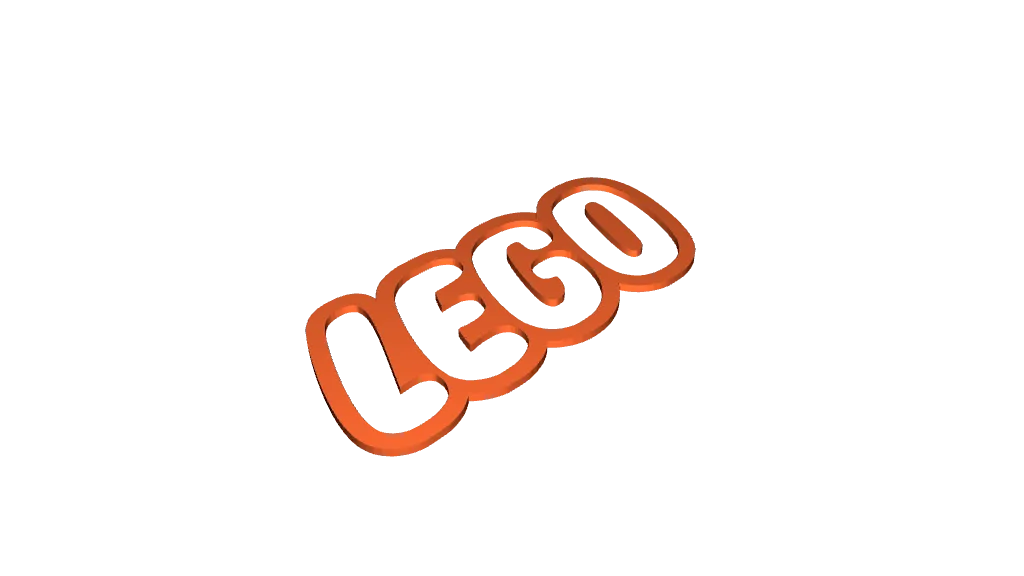 Lego Simple Logo by ToxicMaxi | Download free STL model | Printables.com