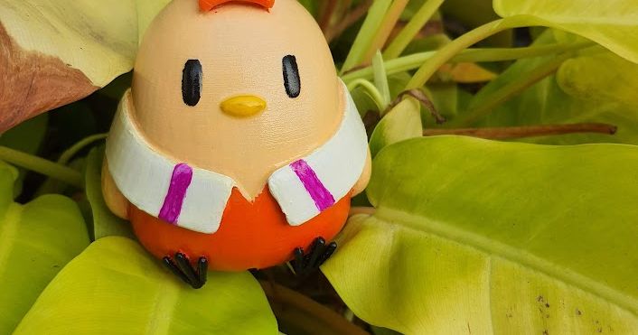 KFP Employee (Dakuma Chicken) by jarnMod | Download free STL model ...