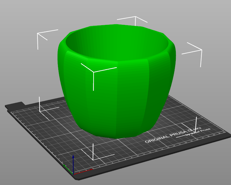 Cache Pot Polygonal, Elliptical Side, Parametric by creadaptive ...