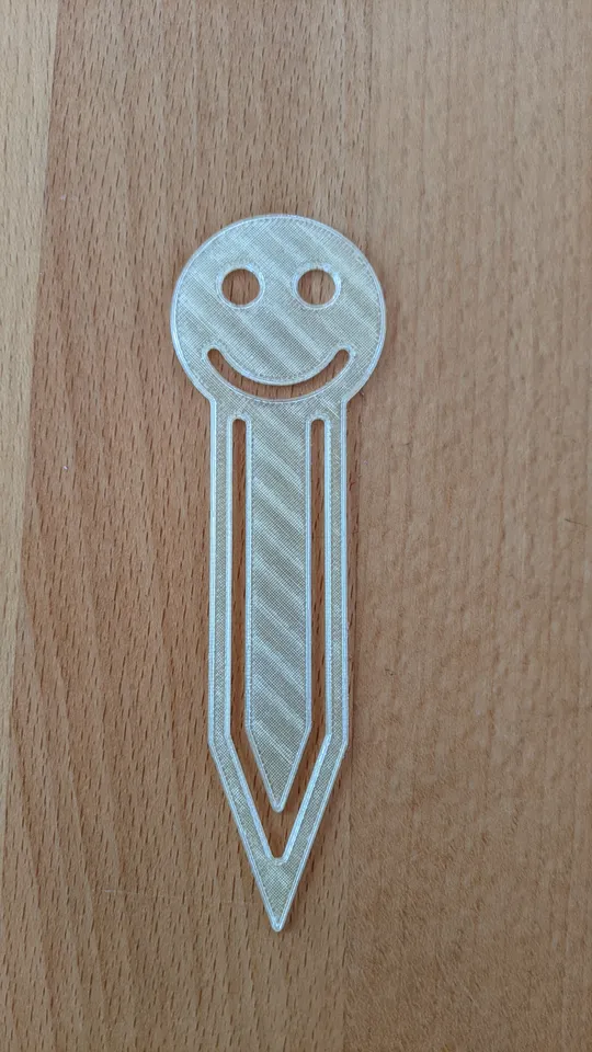 Smiley bookmark by Flo12 | Download free STL model | Printables.com
