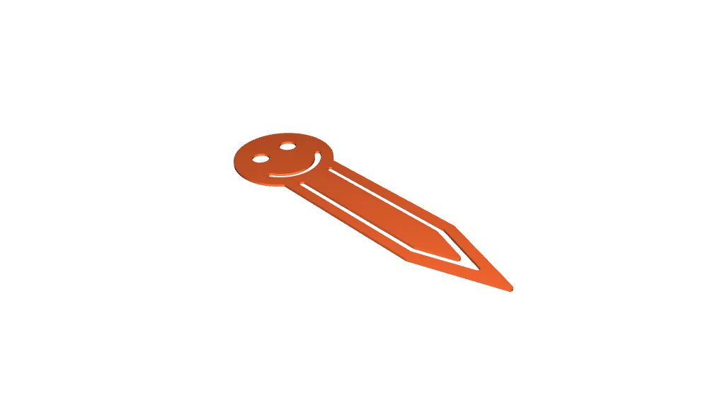 Smiley bookmark by Flo12 | Download free STL model | Printables.com