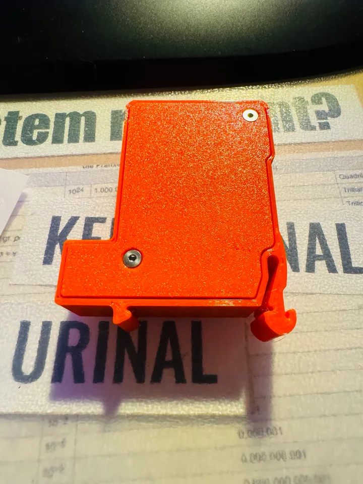 ESP WeMos D1 Mini and RS485 TTL Adapter Mounting Case for DIN Rails ...