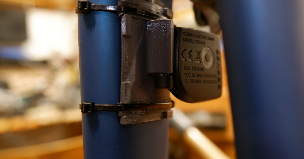 Imporoved mount for Sigma Sport STS Speed Transmitter by fischer-felix ...