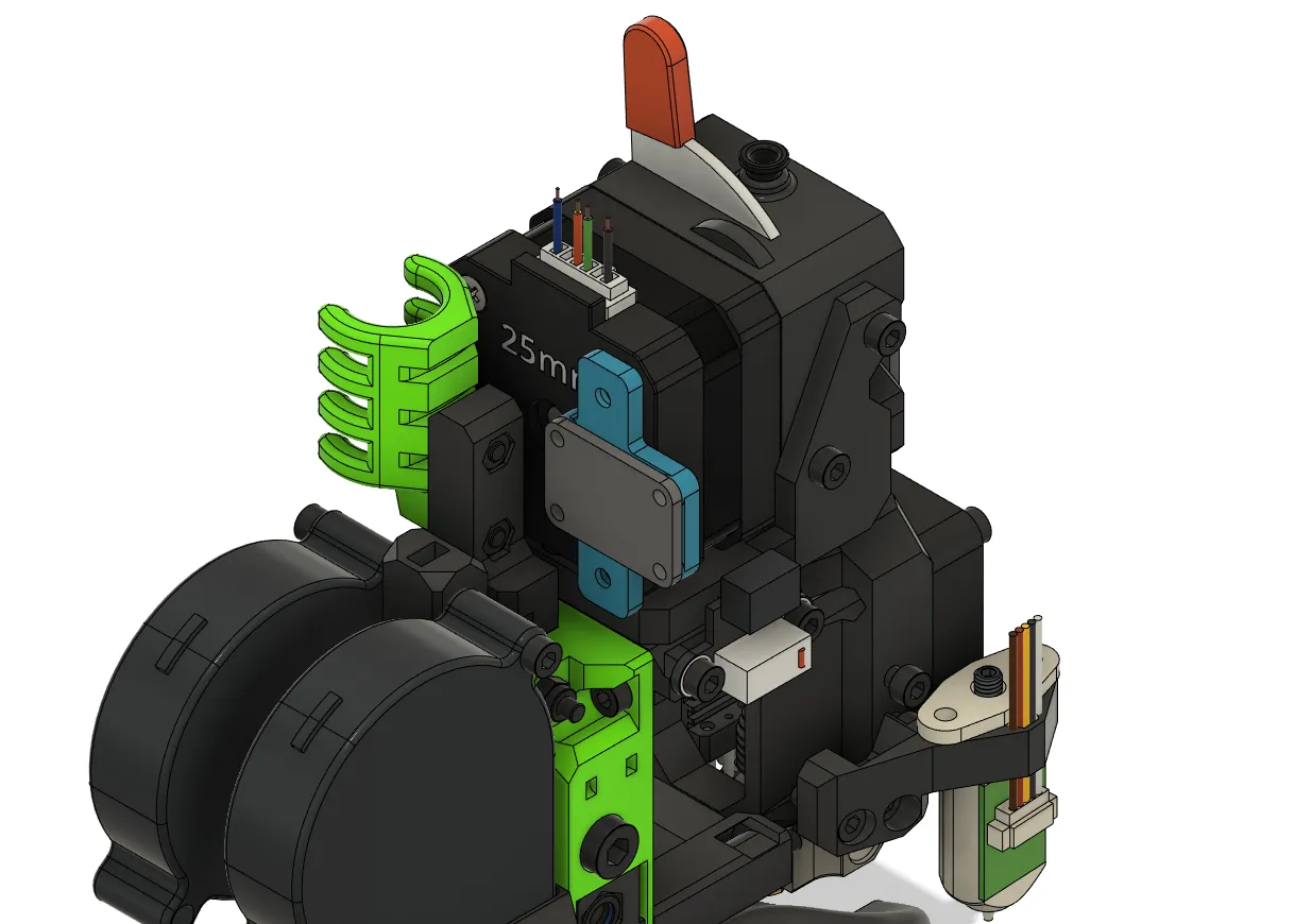 Adafruit LIS3DH & ADXL345 Mount for BondTech LGX by ImAThingsGuy | Download free STL model ...