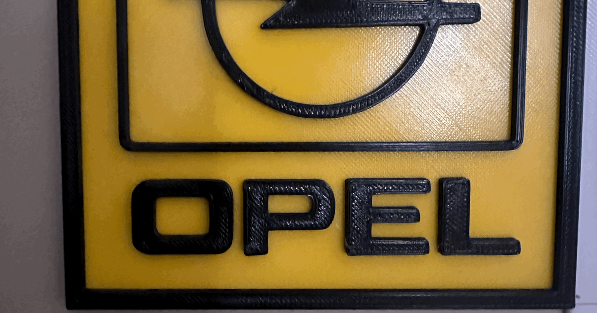 Opel Logo by klanaPod | Download free STL model | Printables.com