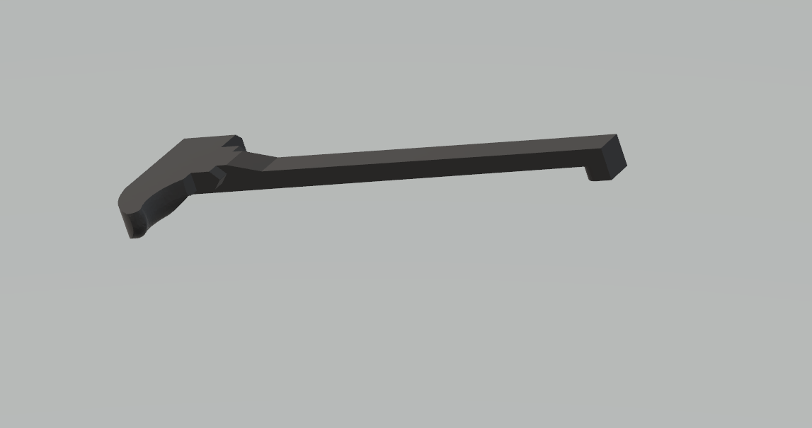 MP9 Replacement Charging Handle by TheReverzer | Download free STL ...