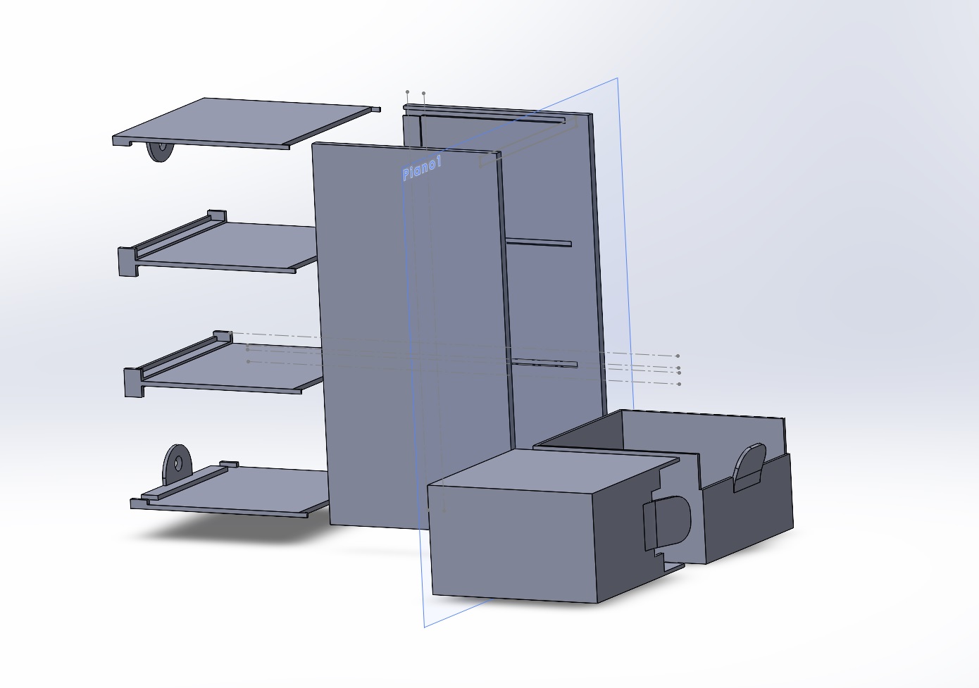 Wall Drawer by Gianmario | Download free STL model | Printables.com
