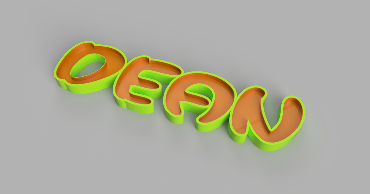 LED Name ''DEAN'' by MS3DPrint | Download free STL model | Printables.com