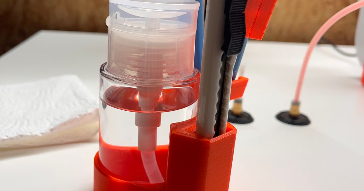 Cleaning tool holder ikea lack enclosure by Floz | Download free STL ...