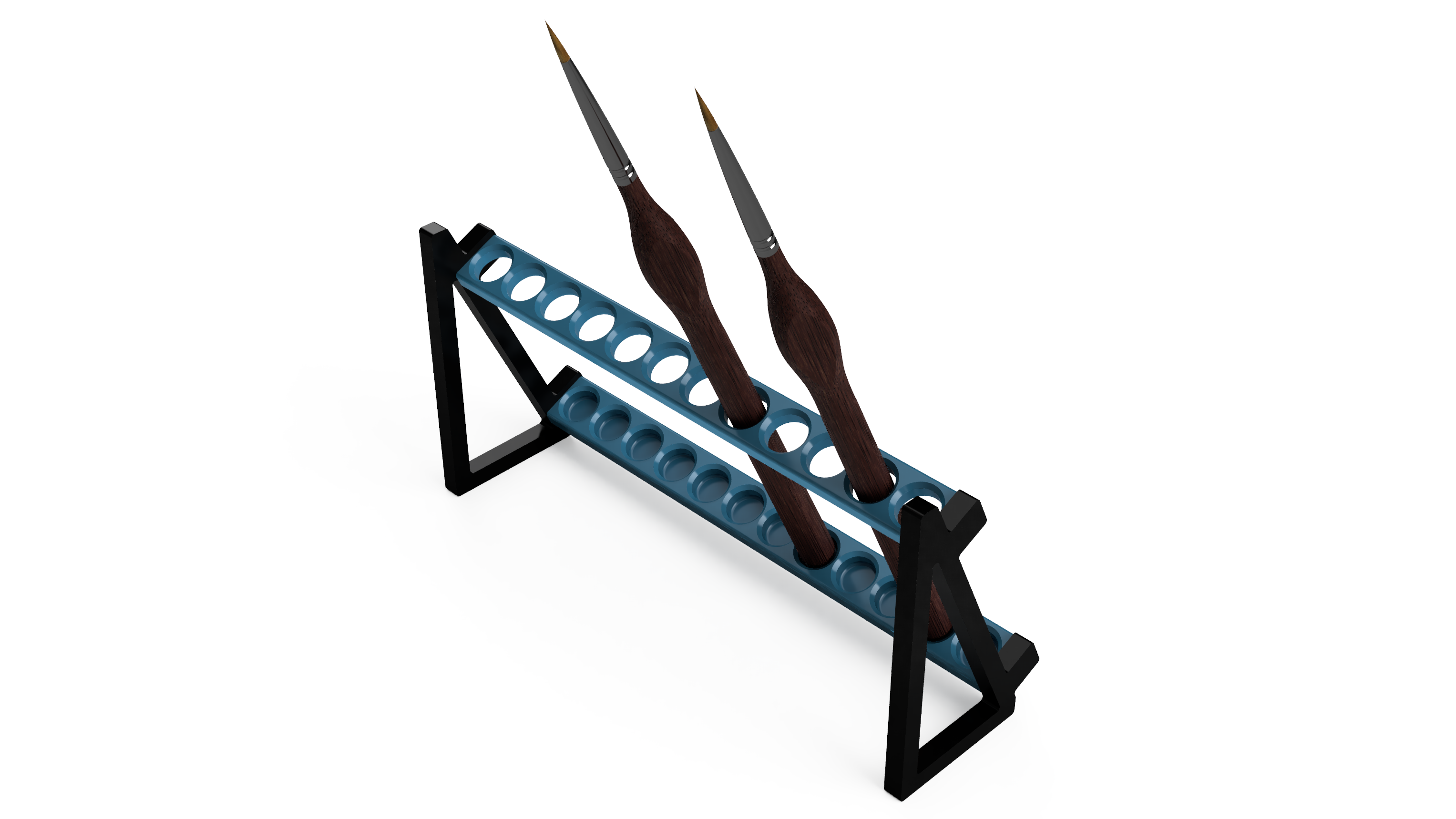 Brush stand by Jakub Lattenberg | Download free STL model | Printables.com