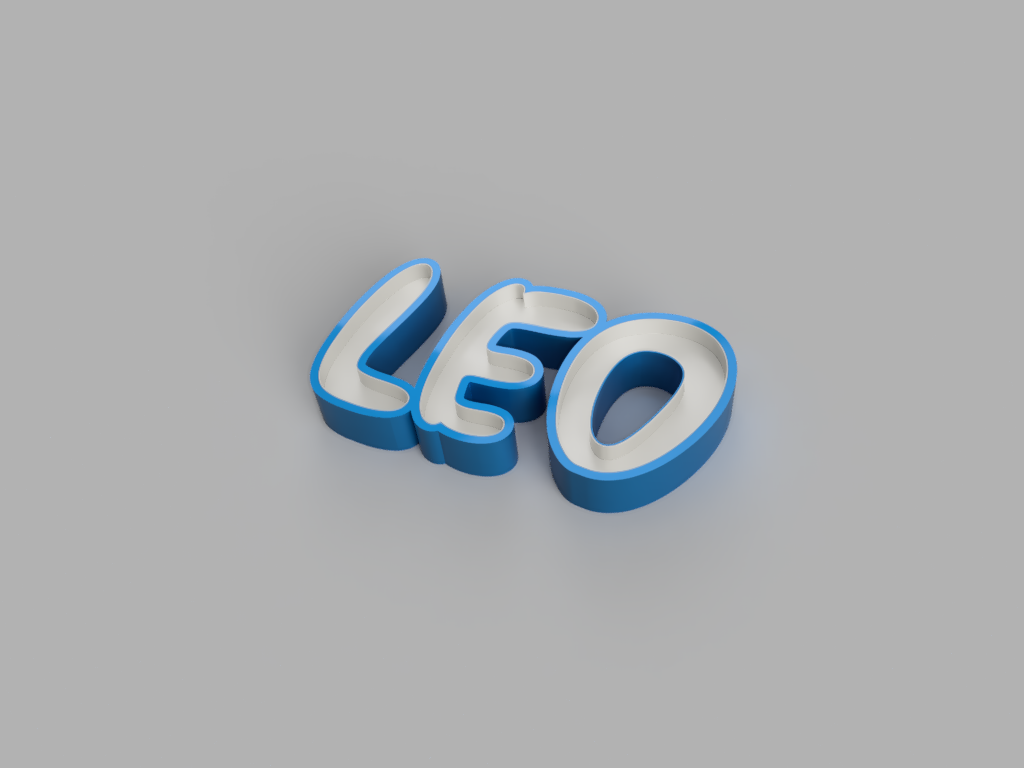 LED Name ''LEO'' por MS3DPrint | Descargar modelo STL gratuito ...