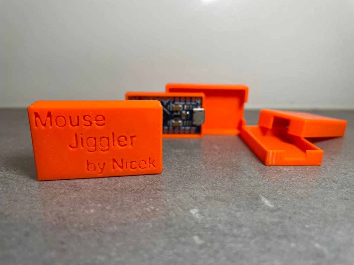 Compact Case For Arduino Pro Micro Mouse Jiggler Mover By Nicek