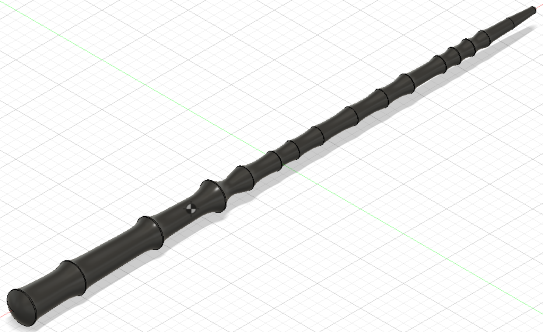 Ringed Wand from Hogwarts Legacy por DOTWAVE | Descargar modelo STL ...