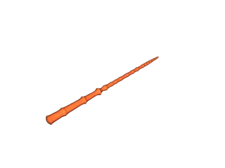 Ringed Wand from Hogwarts Legacy by DOTWAVE | Download free STL model ...
