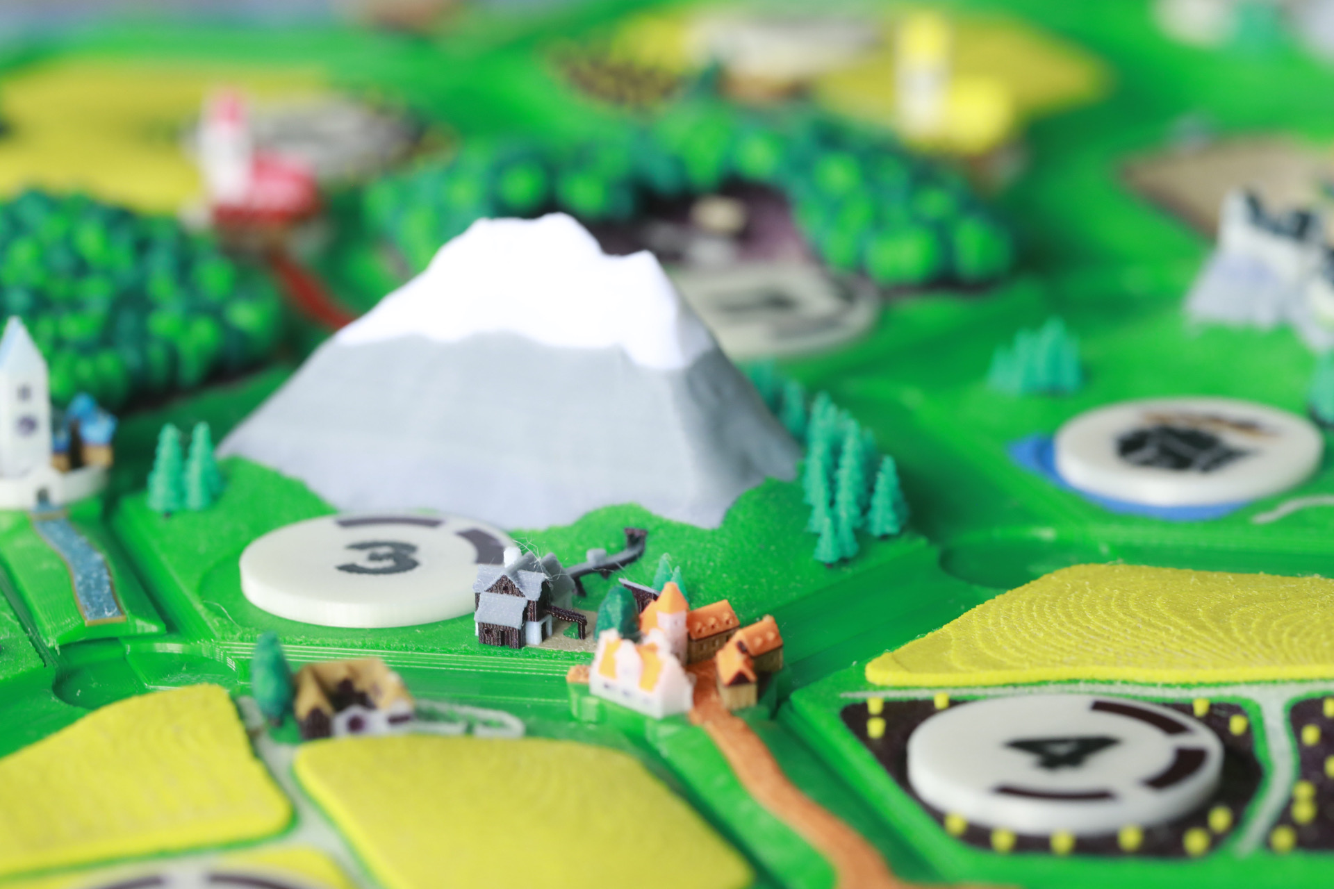 Variant of Thejiral's Catan - base game 3D (high resolution MMU) by ...