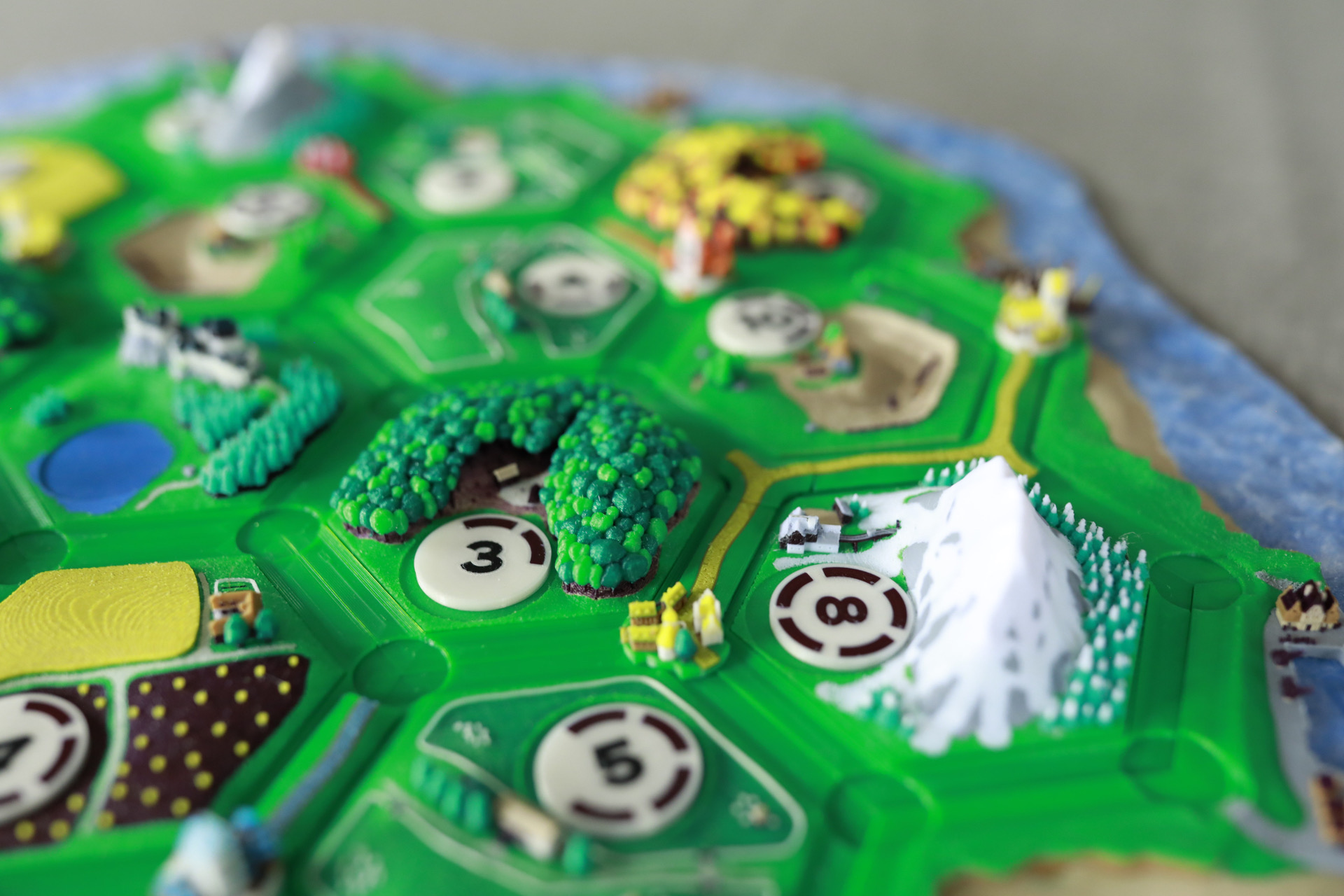 Variant of Thejiral's Catan - base game 3D (high resolution MMU) by ...