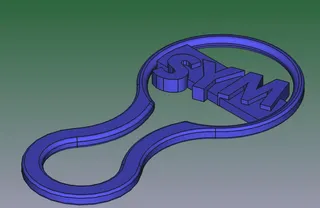 SYM Keychain by blacksilla | Download free STL model | Printables.com