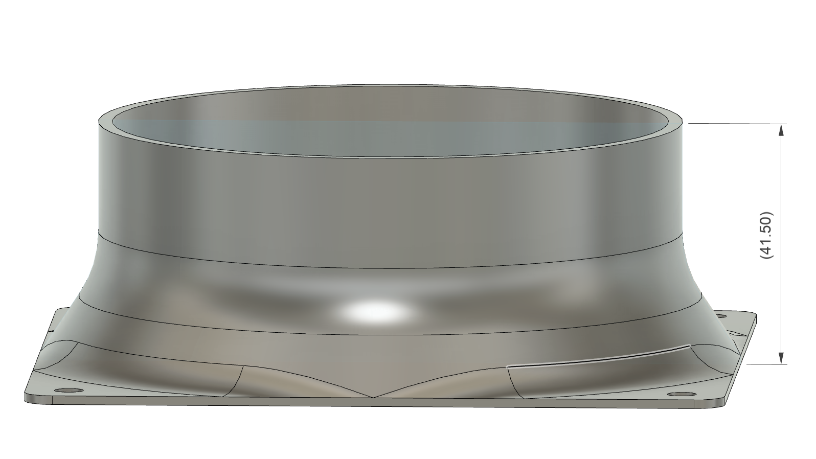 120mm Fan Duct by D Rogers | Download free STL model | Printables.com