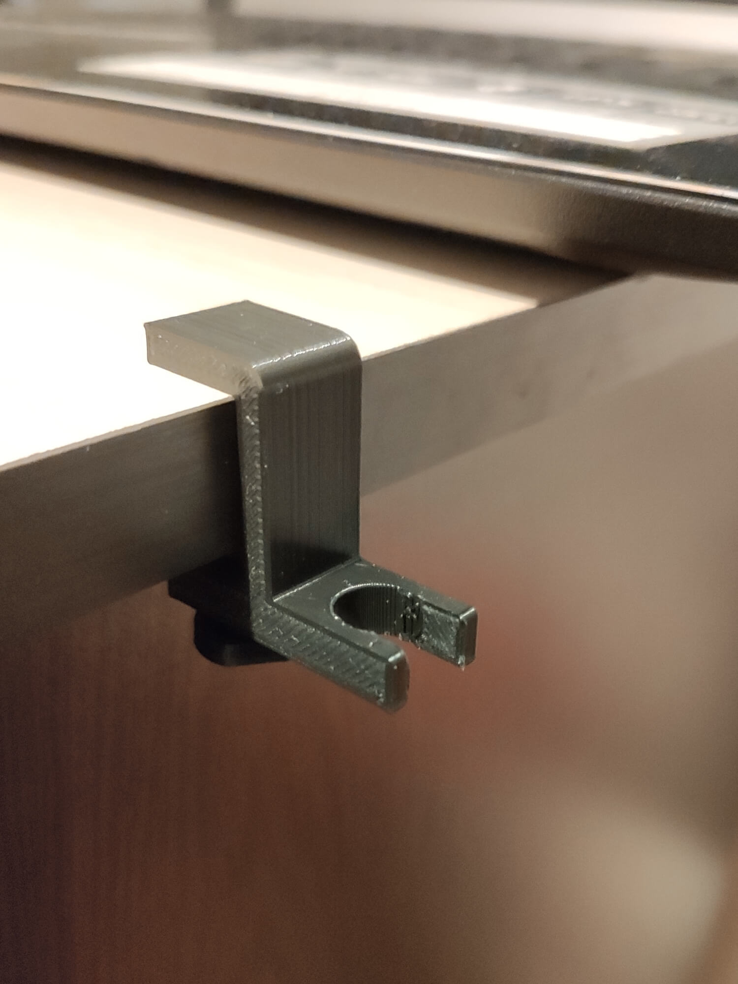 Desk cable management clips by mladendeni | Download free STL model ...
