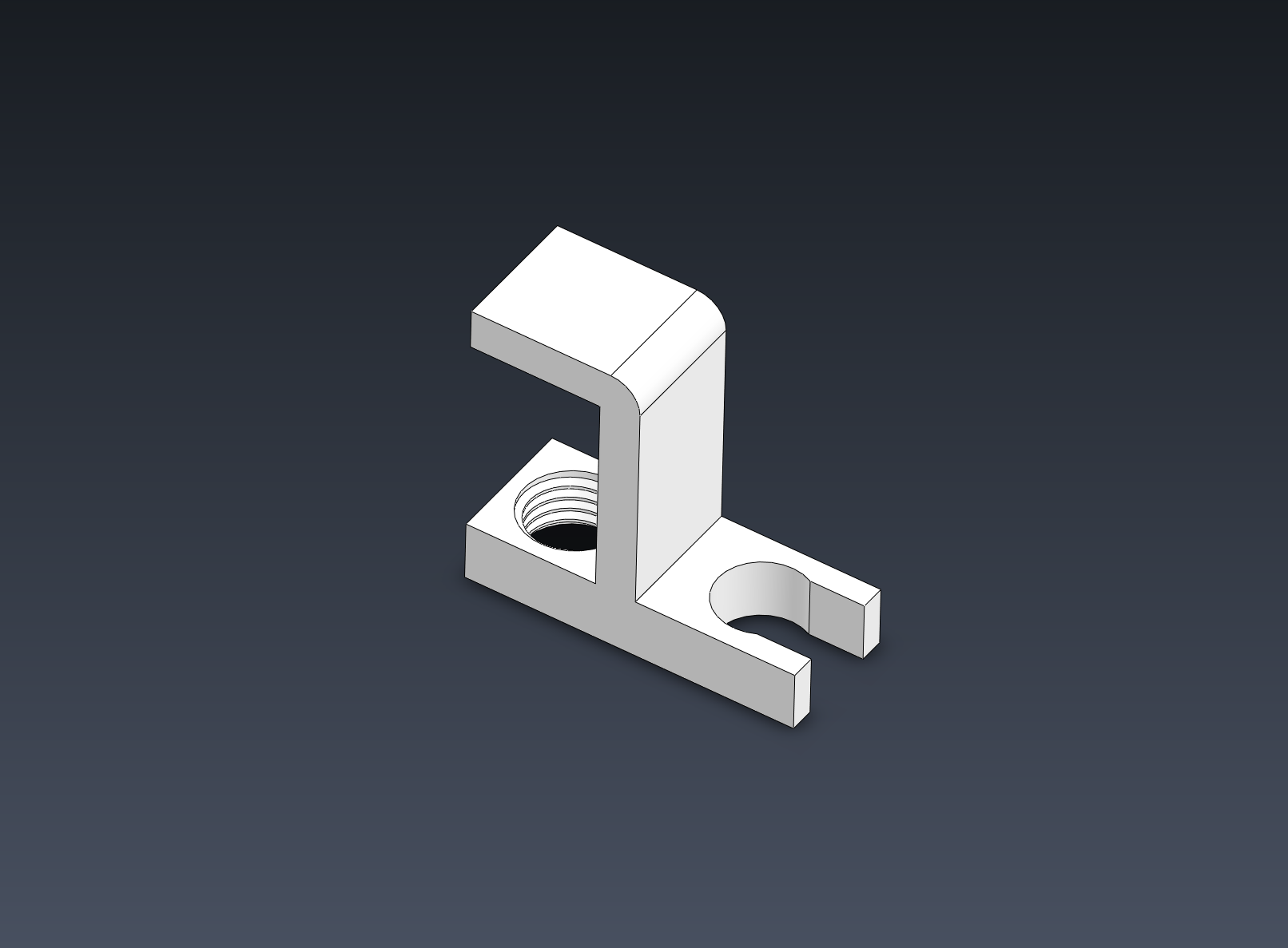 Desk cable management clips by mladendeni | Download free STL model ...