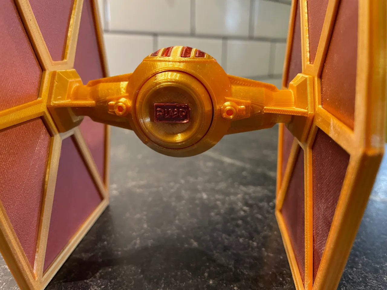 Tie fighter kit license plate by Nathan K | Download free STL model ... Tie fighter kit license plate by Nathan K | Download free STL model ...