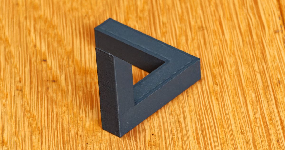 Penrose Triangle by Marco | Download free STL model | Printables.com