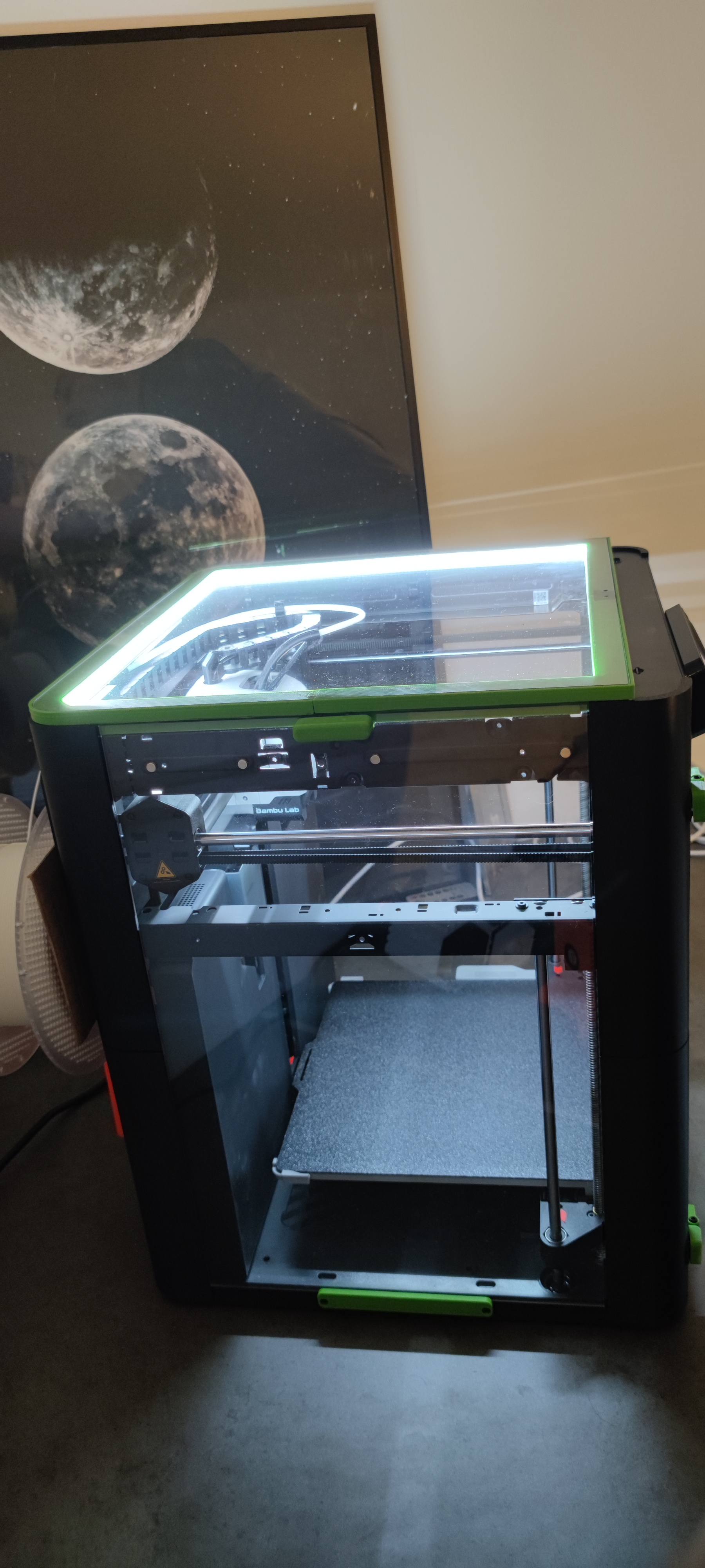 P1P Vision LED Top Riser by Sleepy | Download free STL model ...
