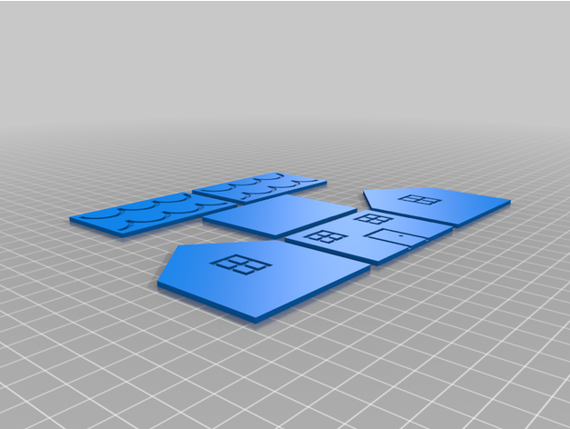 Gingerbread Village by Samwell | Download free STL model | Printables.com